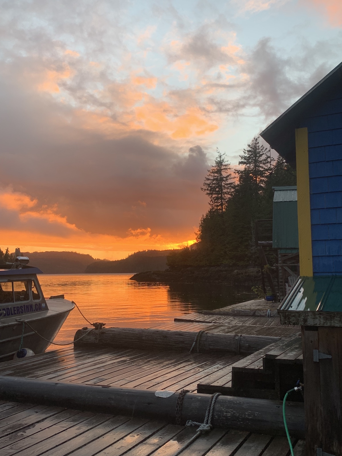 The Broughton Archipelago Paddlers Inn. British Columbia